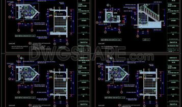 121. CAD drawing of the high-rise apartment building complex planning