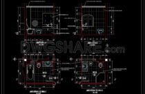 Laboratory Building Block Design Plan AutoCAD File DWG