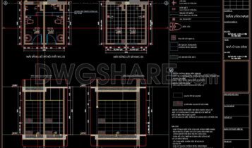 218. Download free CAD drawings of gates and fences for office buildings