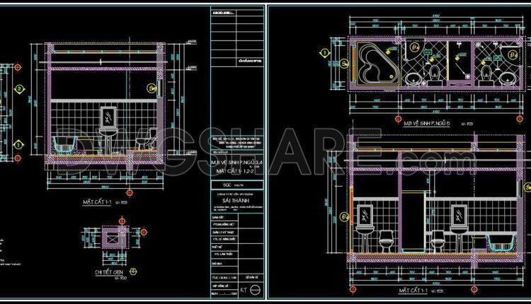 280. Free download of CAD technical drawings for the construction of ...