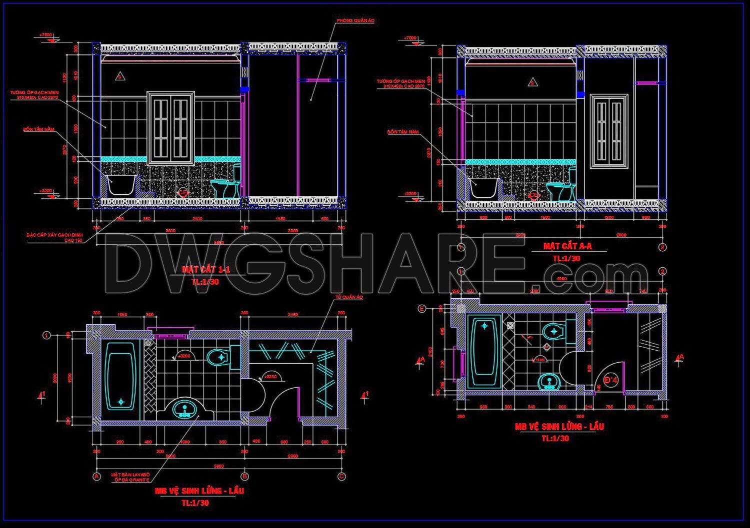 281. Free download of CAD technical drawings for the construction of ...