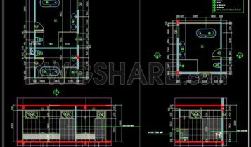 17.Storage Cabinet CAD Blocks