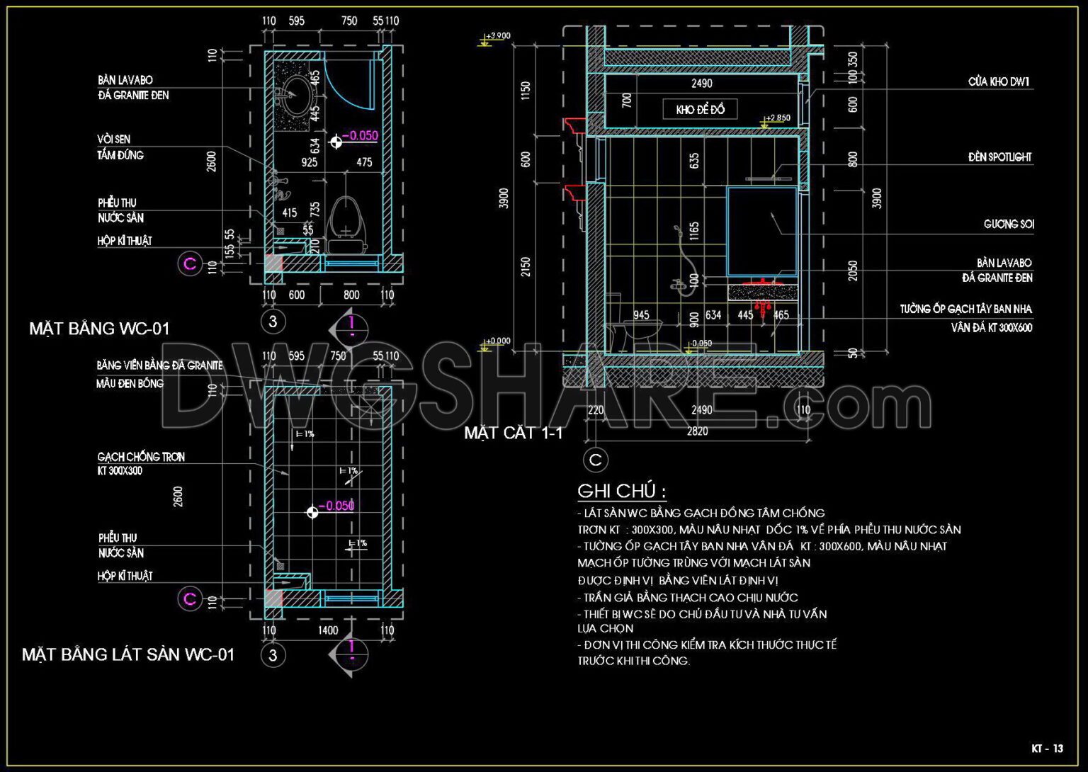 286. Free download of CAD technical drawings for the construction of ...