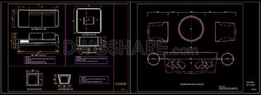 339. Free Download CAD drawings of the technical details of various ...