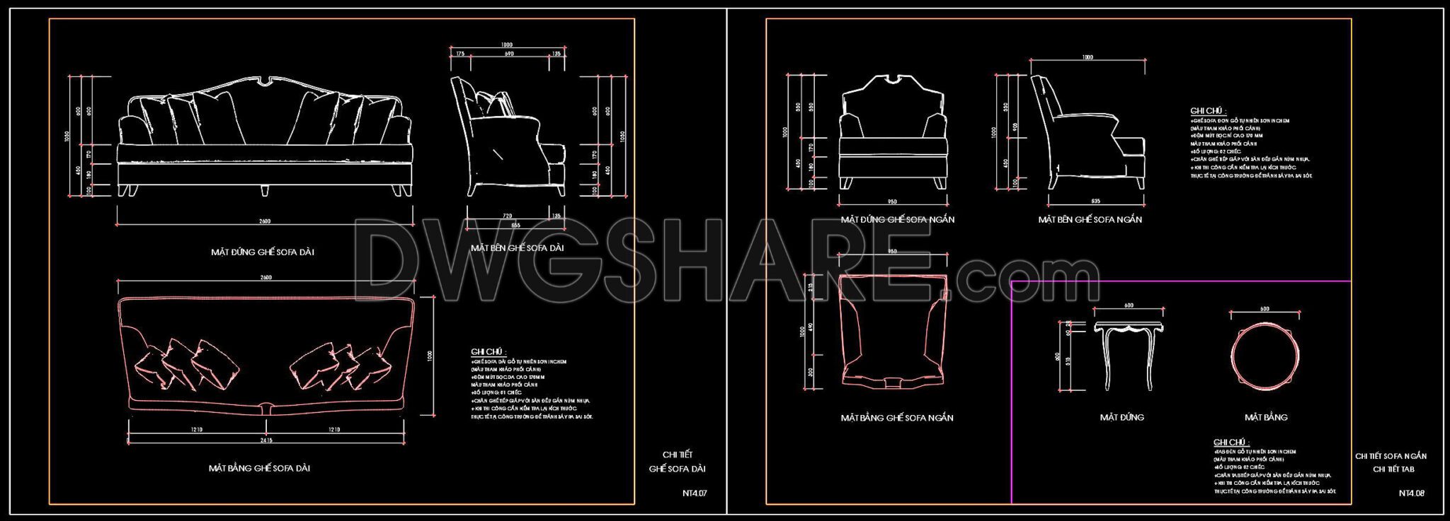339. Free Download CAD drawings of the technical details of various ...