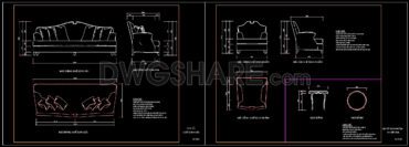 339. Free Download CAD drawings of the technical details of various ...