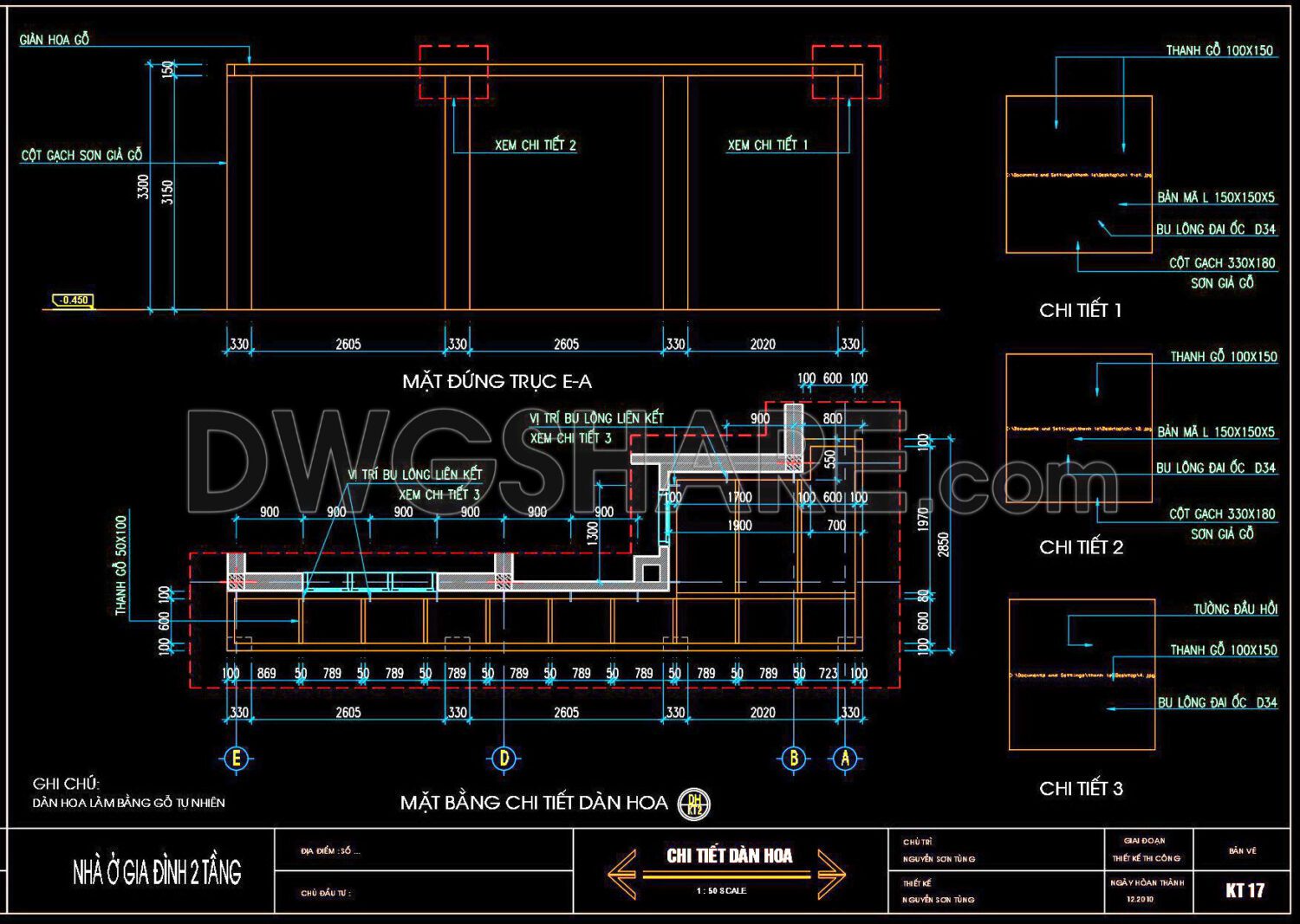 348. Detailed architectural CAD drawings of the facade, balcony ...