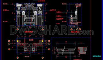 607. Free DWG CAD Template for Bored Pile Construction Method