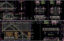 81.Free Download of Sewage Sump Pump Section Details CAD Drawing DWG