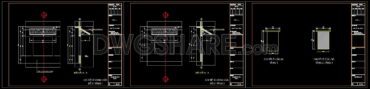 355. Free download of CAD drawings for architectural elevation details ...