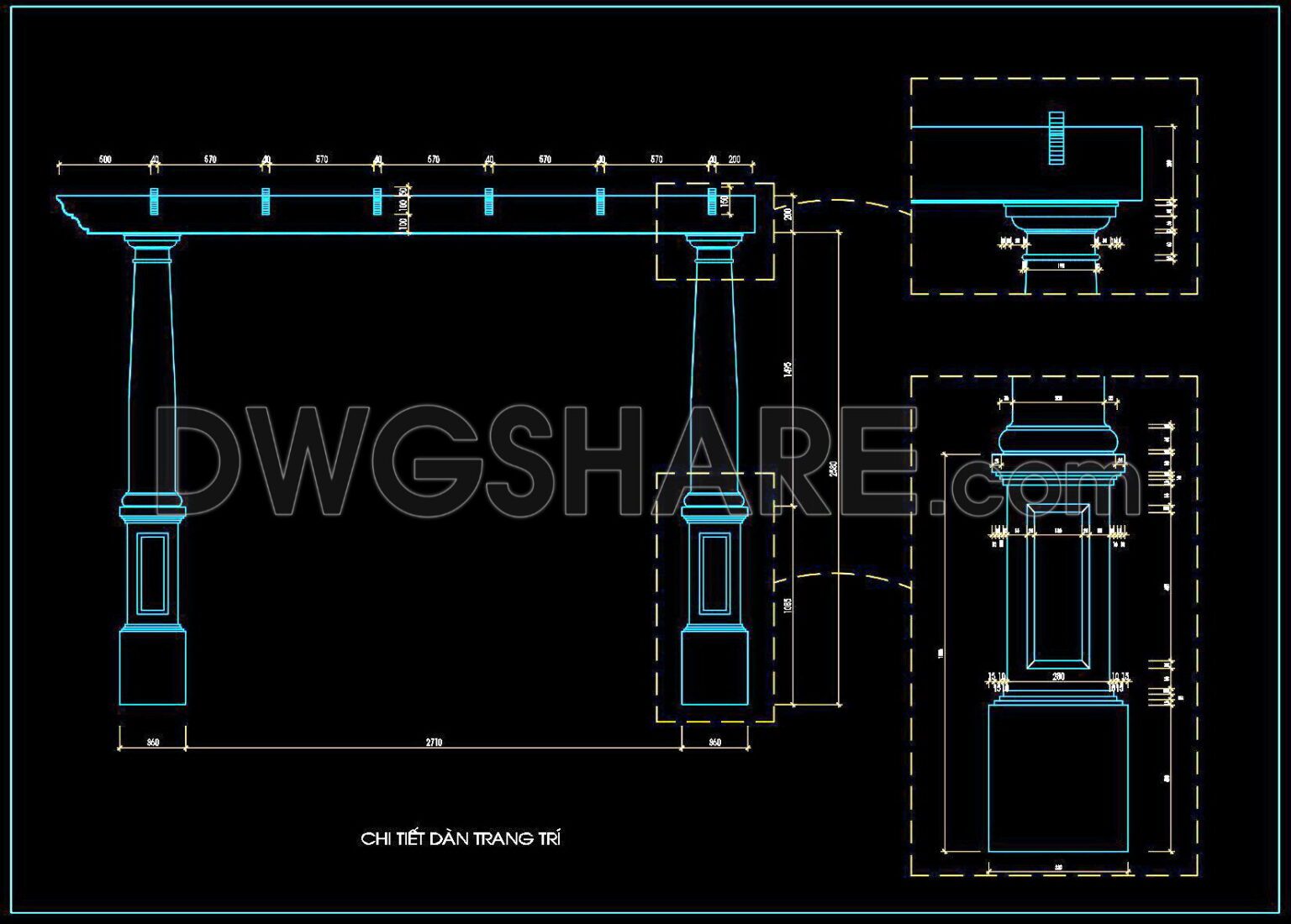 356. Free download of CAD drawings of European classical architectural ...