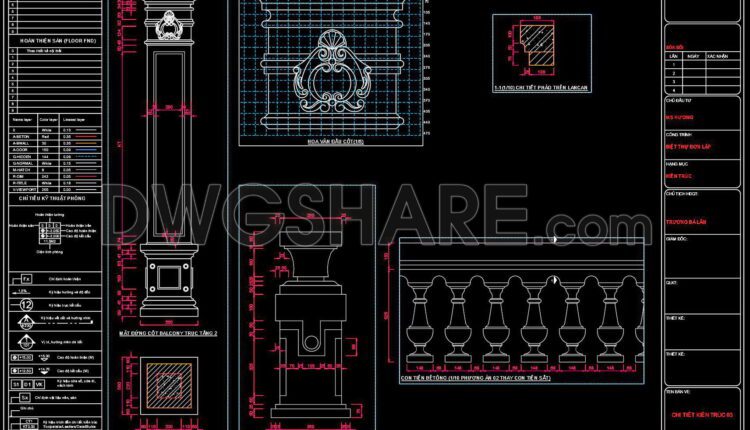 358. Free download of CAD drawings of European classical architectural ...