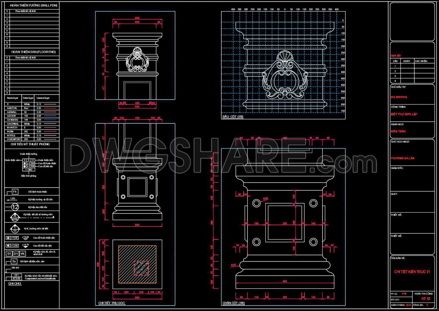 358. Free download of CAD drawings of European classical architectural ...