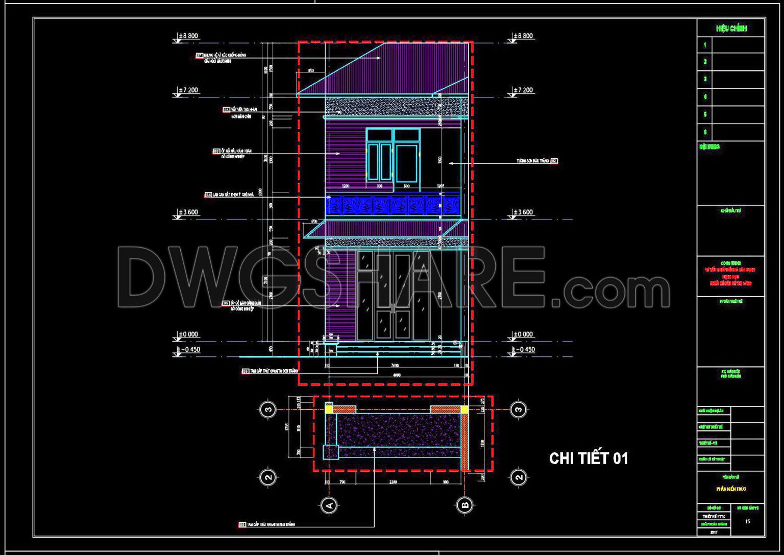 359. Free download of detailed architectural CAD drawings for facades ...
