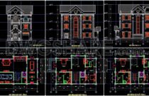 45 models of gypsum cornices and gypsum components in CAD drawings