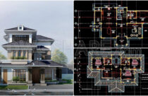 76.Typical Dry Gully Trap Details CAD Drawing DWG