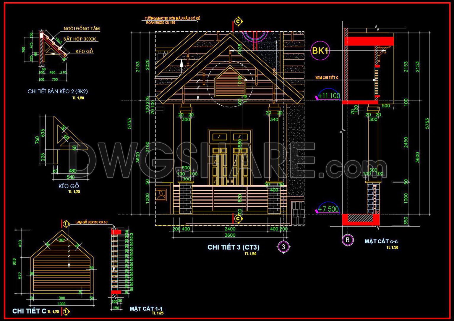 516. Free download of detailed architectural CAD drawings for facades ...