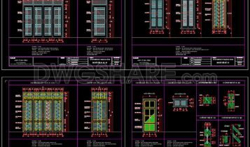 17.Storage Cabinet CAD Blocks