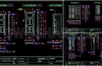Private University Plan and Elevation AutoCAD File DWG