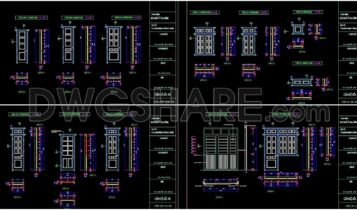 High-rise building construction plans AutoCAD File Free Download