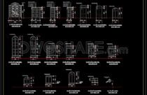 29.Waterfall System Details Autocad Drawing Free Download