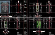 138.Detailed drawings of decorative patterns and moldings in CAD format