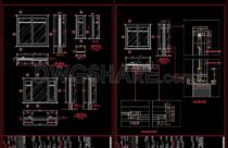 95.Chest of drawer Cad Blocks Free Download