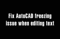 Regen command in AutoCAD – Regenerate the objects on screen