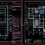 144. Detailed CAD drawings for the ceiling layout design of a 2-story ...