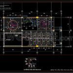 150. Detailed Cad Drawings For The Ceiling Layout Design Of A 3-story ...
