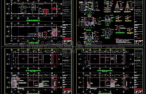 Floors plans details for 5 star hotel 2d and 3d AutoCAD File DWG