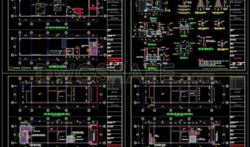 19. CAD drawings of a 10-story high-rise residential building project ...