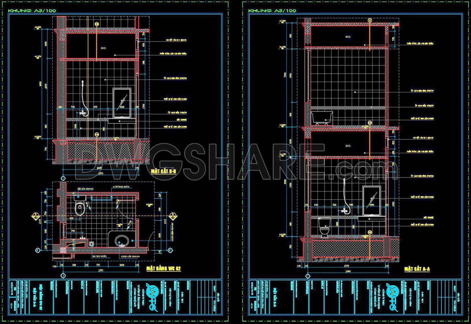 288. Free download of CAD technical drawings for the construction of ...