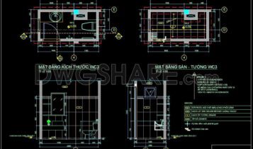 395. Free Download of CAD Section Detail Drawings for 4 Hand Wash Basin ...