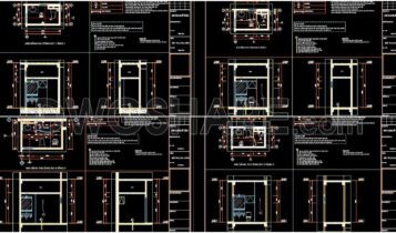 11.Printers AutoCAD blocks free download