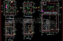 231. Residential Kitchen Cabinet Construction Drawings – Free CAD File