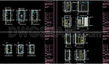 11.Printers AutoCAD blocks free download