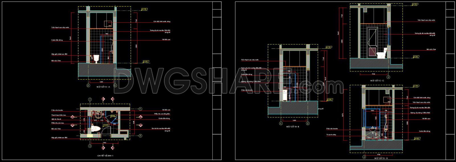 298. Free download of CAD technical drawings for the construction of ...