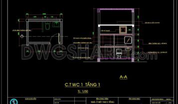 Tourist Resort Plan and Elevation AutoCAD File DWG