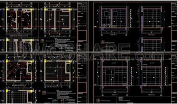 Wellness and SPA complex free AutoCAD drawings