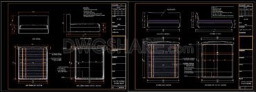 341. Free download CAD drawings of the technical details of various ...