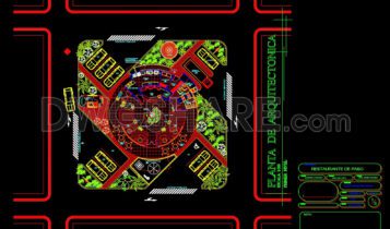 Olympic Swimming Pool Layout Plan and Elevations CAD