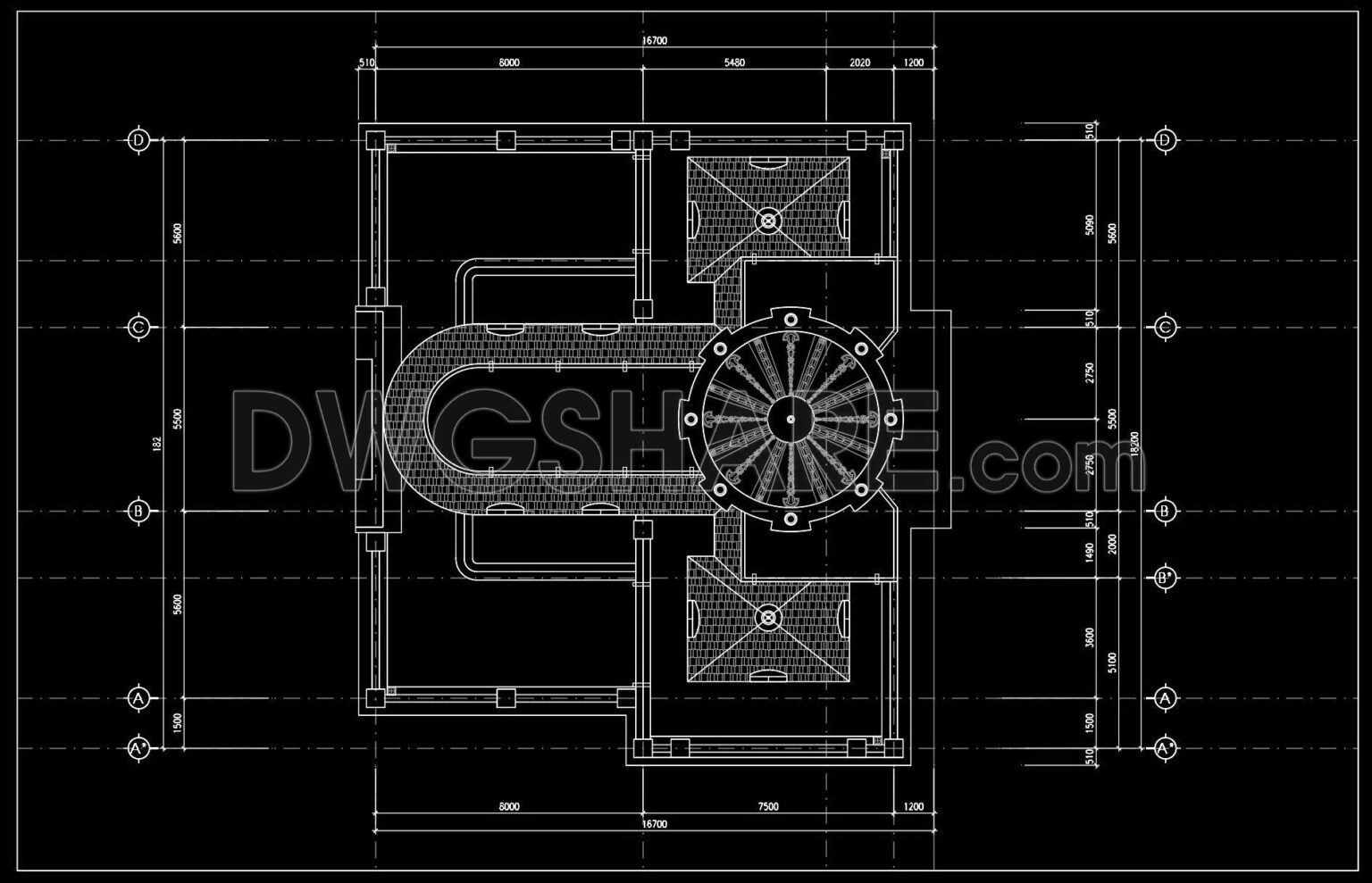 395. Download Architectural CAD Drawings for a 4-Story European Classic ...