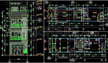 Wellness and SPA complex free AutoCAD drawings