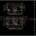 465. Download Cad Design Drawings For A 2-story House With Dimensions ...