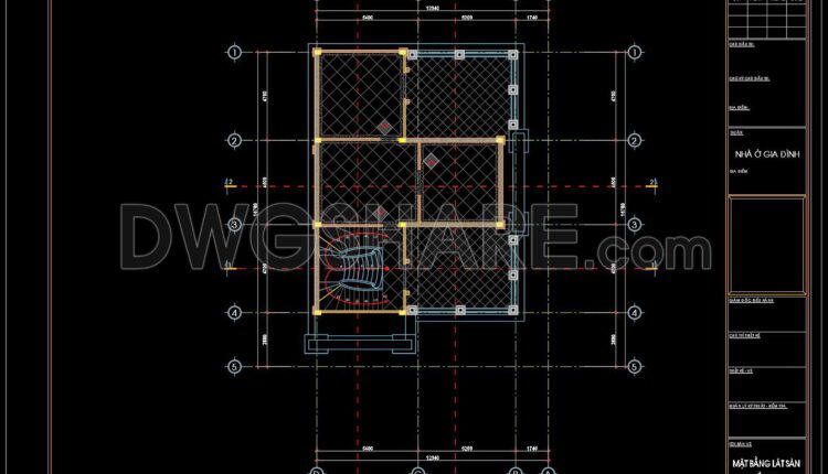 58. Download Free Detailed Cad Drawings Of Floor Plans For A 3-story ...