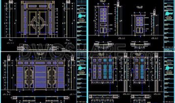 19. CAD drawings of a 10-story high-rise residential building project ...