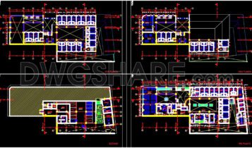 335. Detailed Generator Room CAD Drawing (Floor Plan, Sections) Free ...