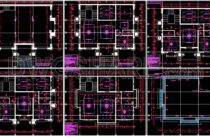 76.Typical Dry Gully Trap Details CAD Drawing DWG