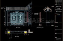 530. Download free detailed CAD drawings of the outdoor wooden decking ...